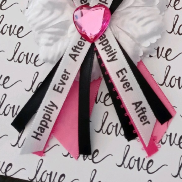 Hand Crafted | Party Supplies | 25 Fuchsia Happily Ever After Bridal ...